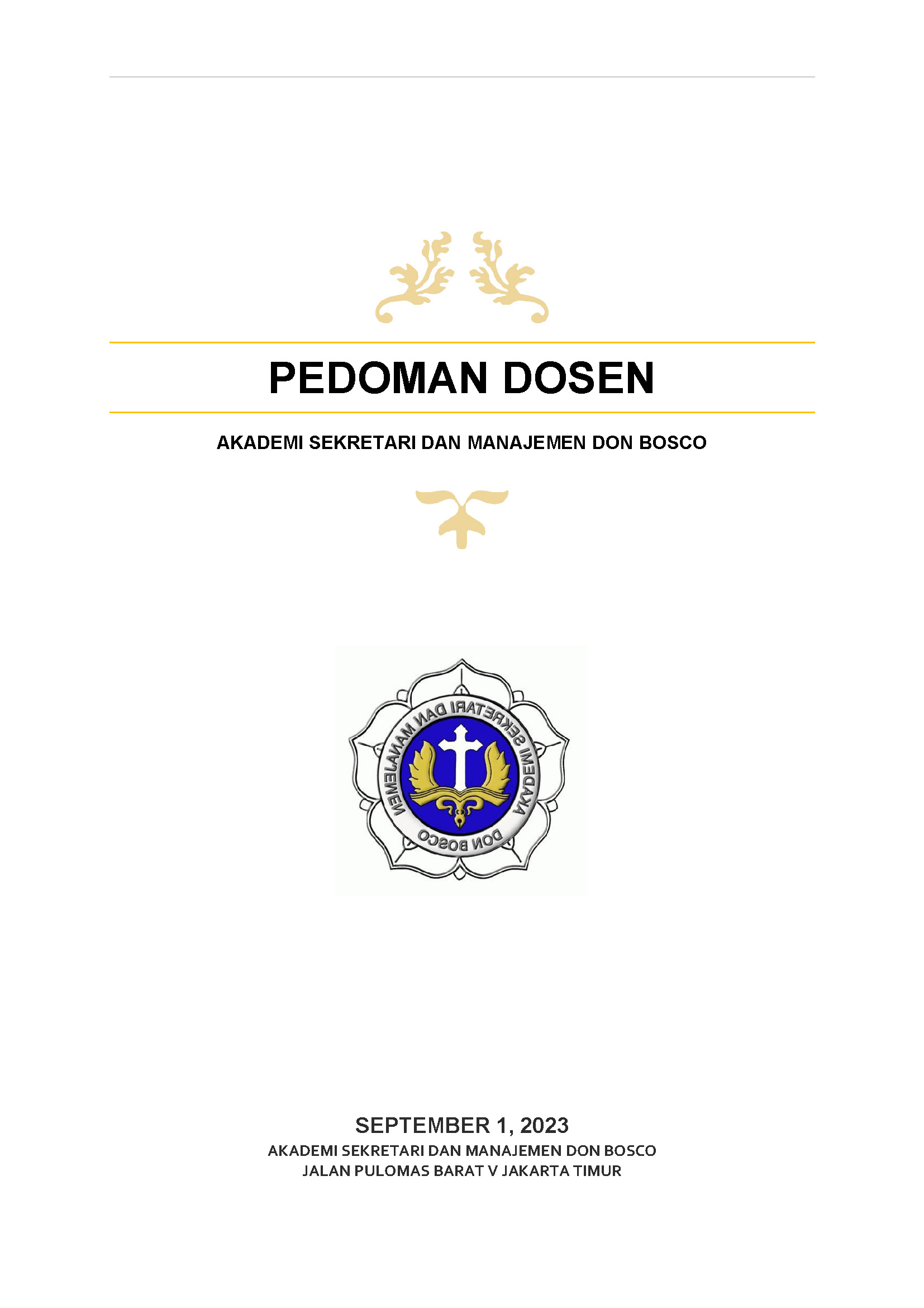 Buku Pedoman